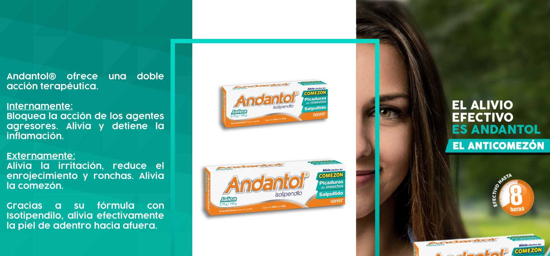 Andantol | Padecimientos